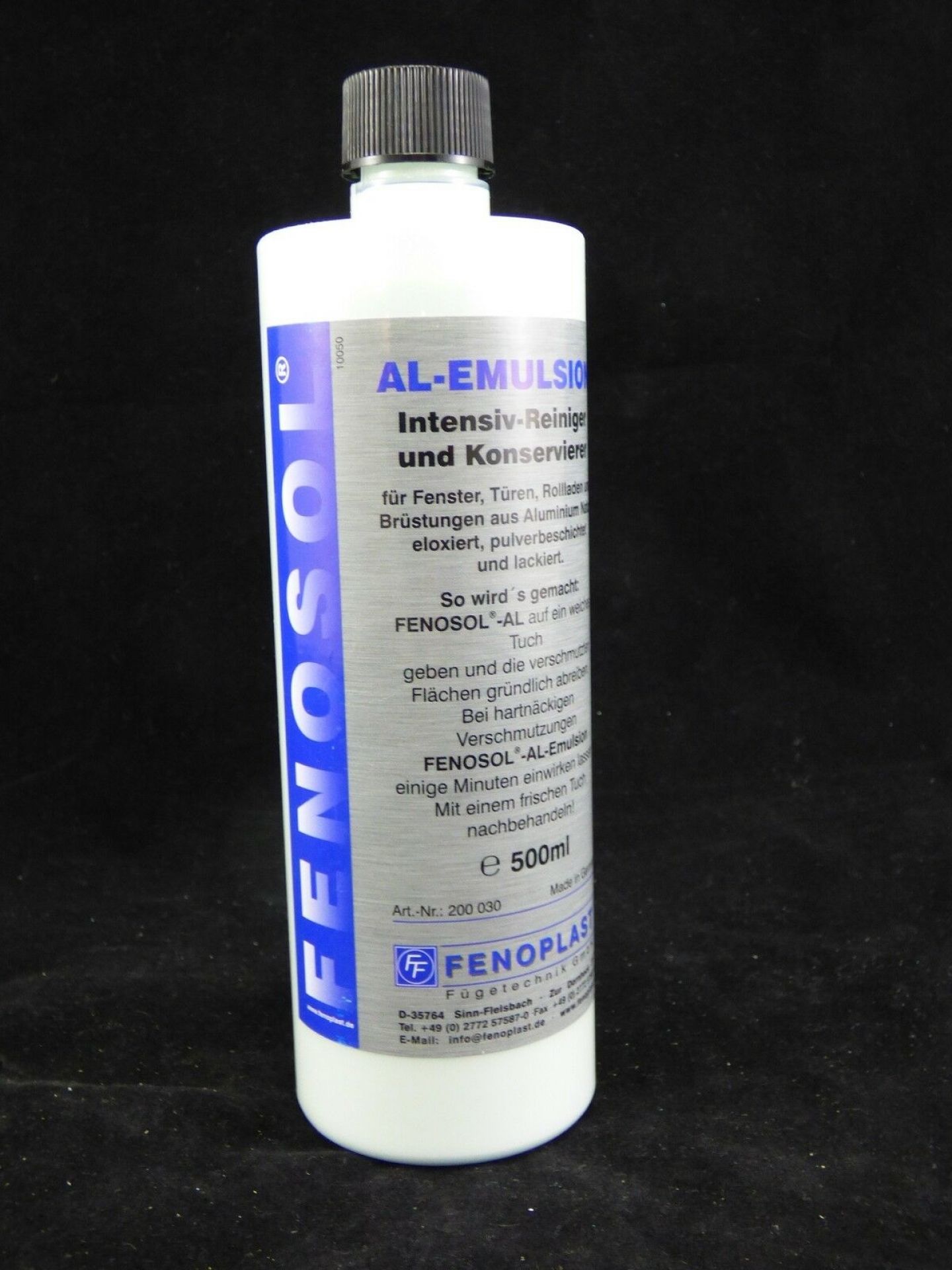 "25,40€/l" Fenosol AL-Emulsion Aluminium Alu Stahl Spezial Reiniger ...